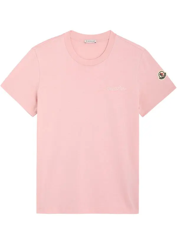 Moncler Logo Cotton T-shirt