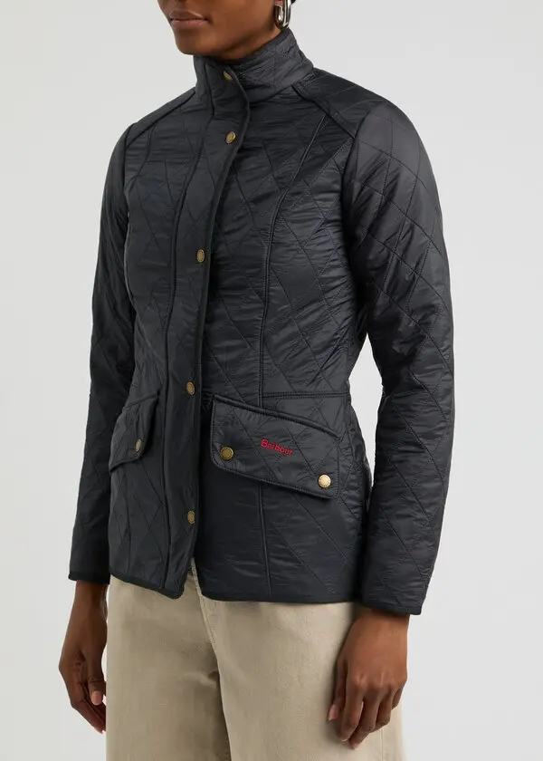 Barbour Cavalry Polarquilt Quilted Jacket - Navy