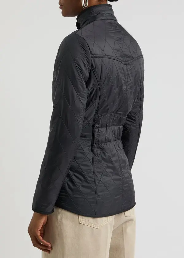 Barbour Cavalry Polarquilt Quilted Jacket - Navy