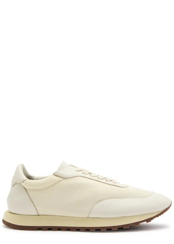 THE ROW Owen Panelled Sneakers - White
