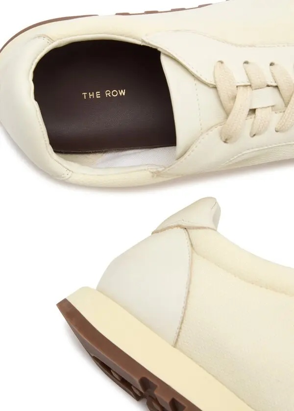 THE ROW Owen Panelled Sneakers - White