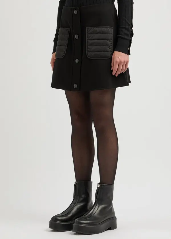 Moncler Jersey Mini Skirt