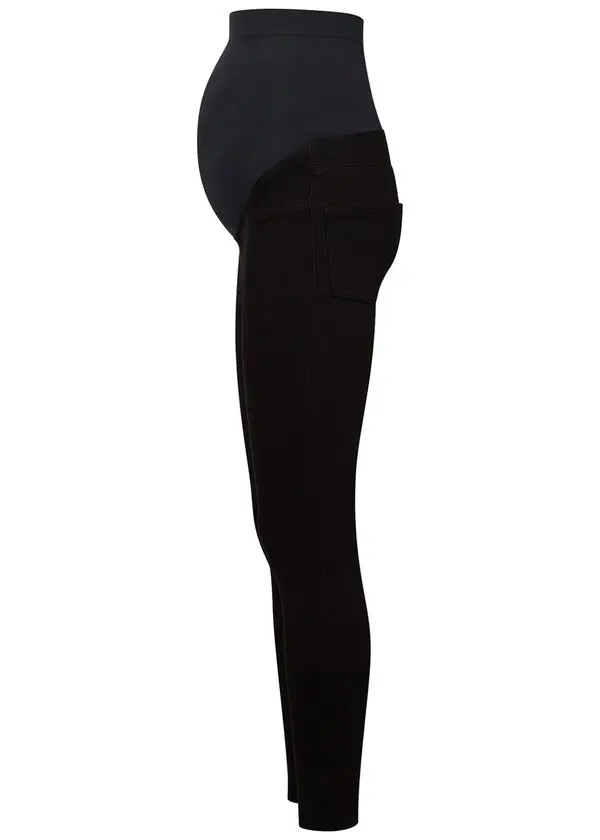 Spanx Mama Jean-ish Maternity Leggings - Black