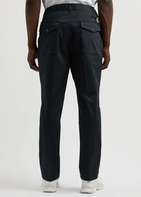 Moncler Cotton-stretch Trousers