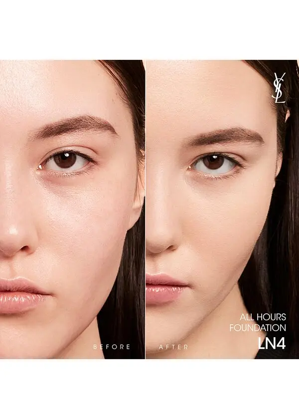 Saint Laurent All Hours Luminous Matte Foundation Spf39 - Ln4