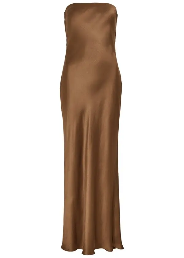 Bec & Bridge Moon Dance Strapless Maxi Dress
