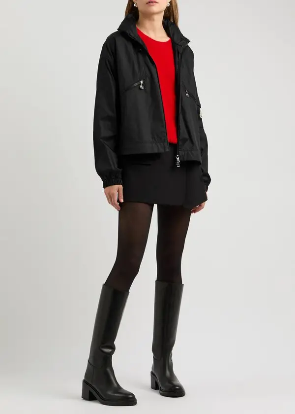 Moncler Hemar Nylon Parka - Black