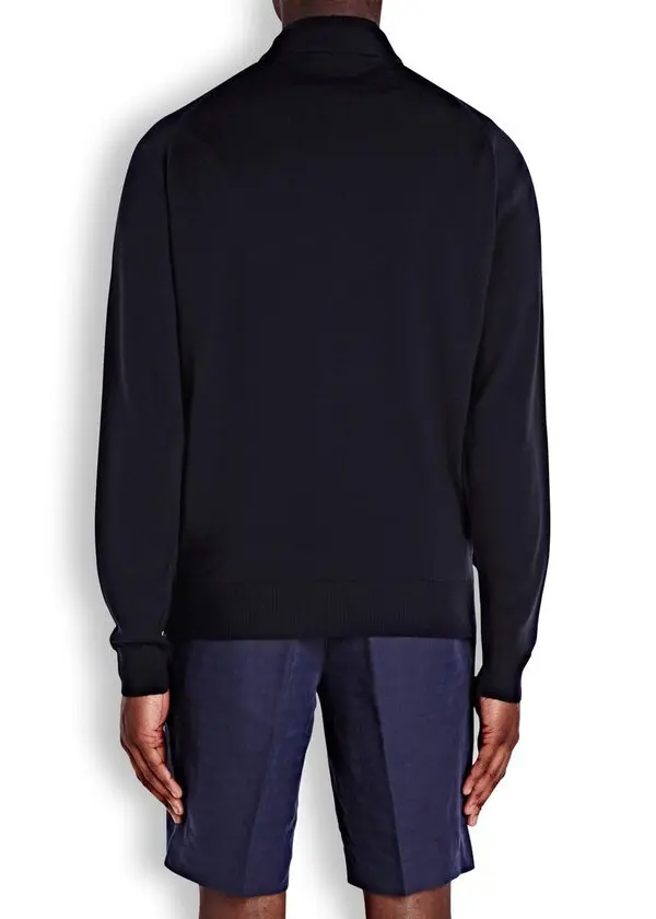 John Smedley Tapton Half-zip Merino Wool Jumper