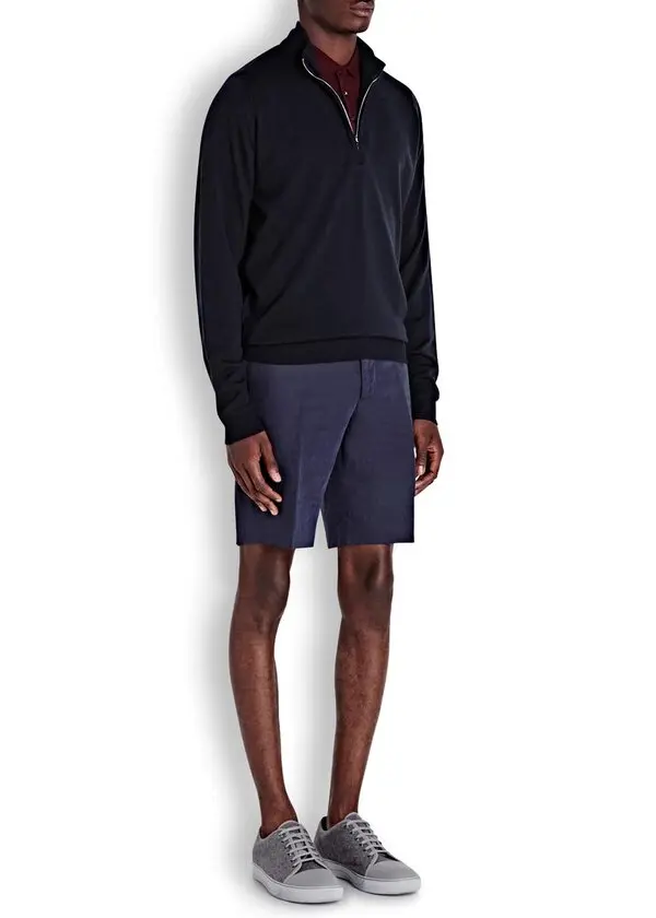 John Smedley Tapton Half-zip Merino Wool Jumper