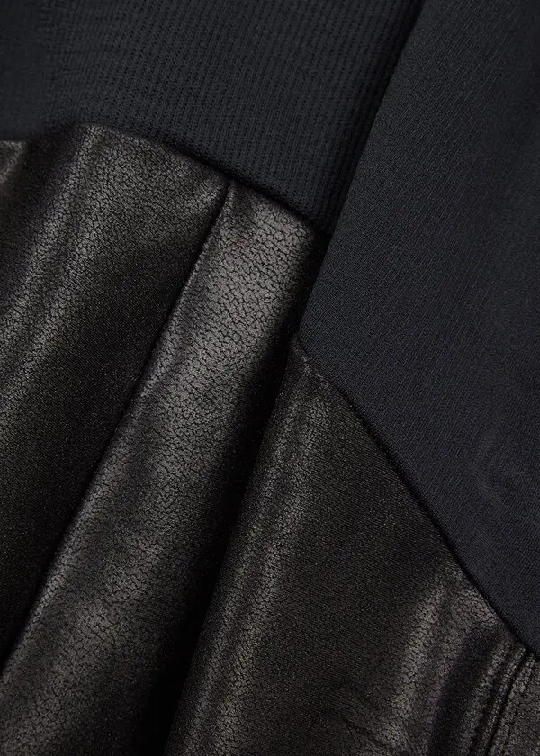Spanx Mama Faux Leather Maternity Leggings