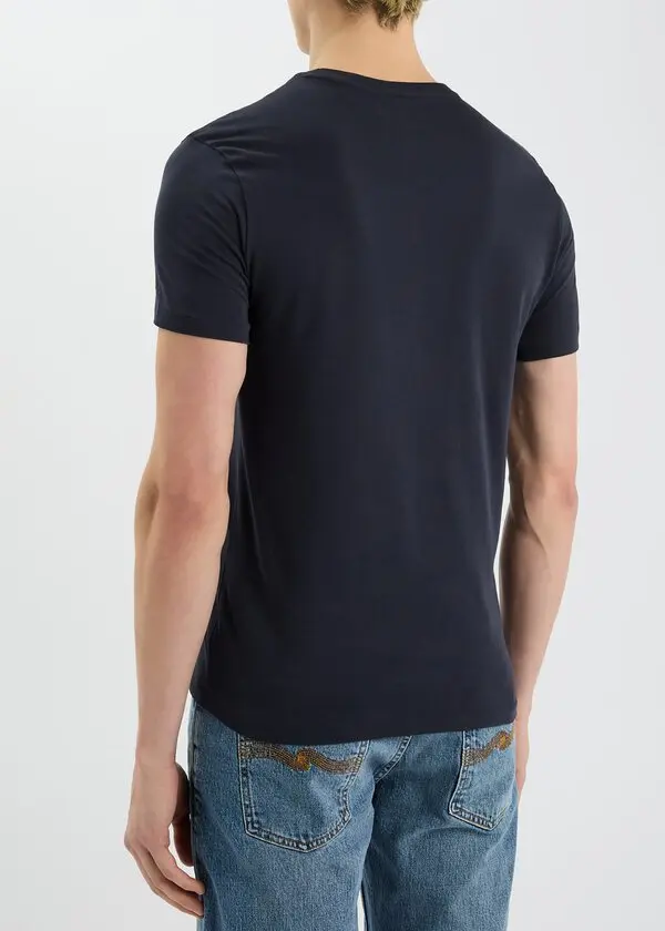 Polo Ralph Lauren Custom Slim Cotton T-shirt - Navy