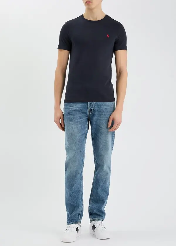 Polo Ralph Lauren Custom Slim Cotton T-shirt - Navy
