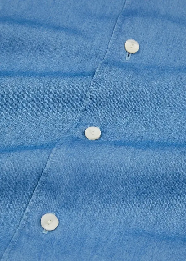 Eton Chambray Shirt - Blue