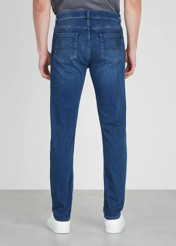7 For All Mankind Slimmy Tapered Luxe Performance+ Jeans