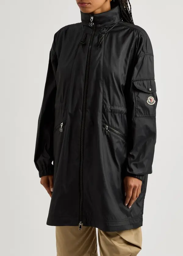 Moncler Adhemar Nylon Parka - Black