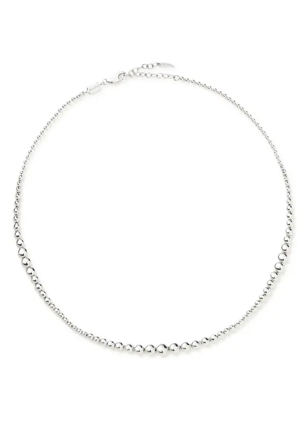 MISSOMA Articulated Rhodium-plated Choker - Silver