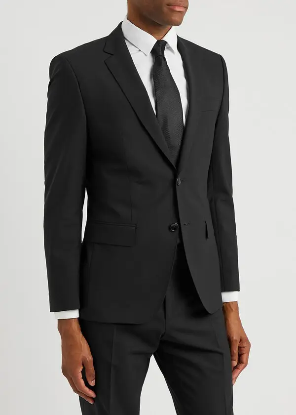 BOSS Slim Stretch-wool Blazer