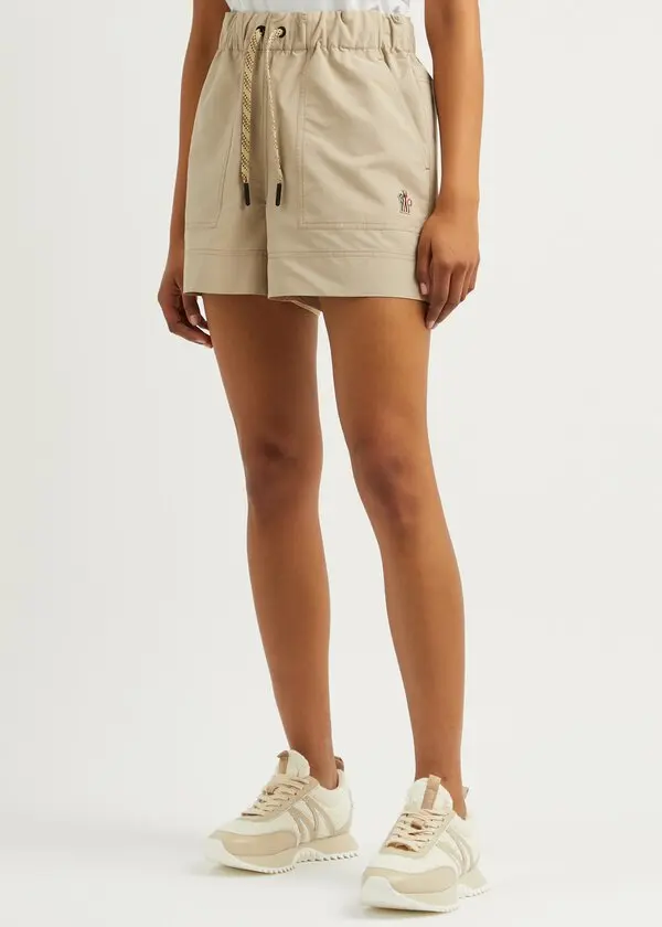 Moncler Logo Shell Shorts