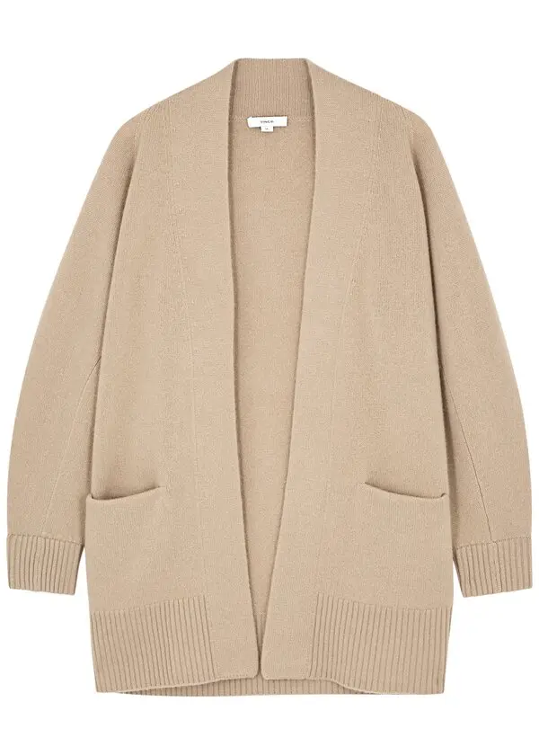 Vince Cashmere Cardigan - Camel