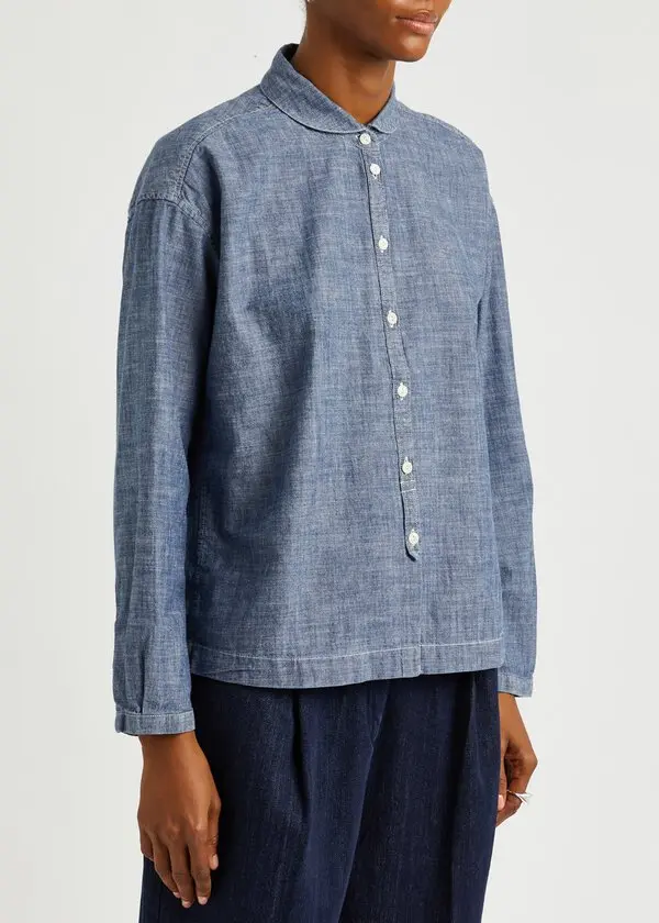 You Must Create Marianne Cotton Chambray Shirt