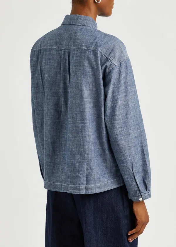 You Must Create Marianne Cotton Chambray Shirt
