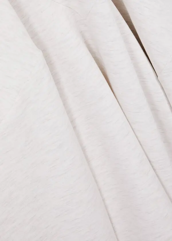 Varley Betsy Stretch-jersey High-neck Sweatshirt - Ivory