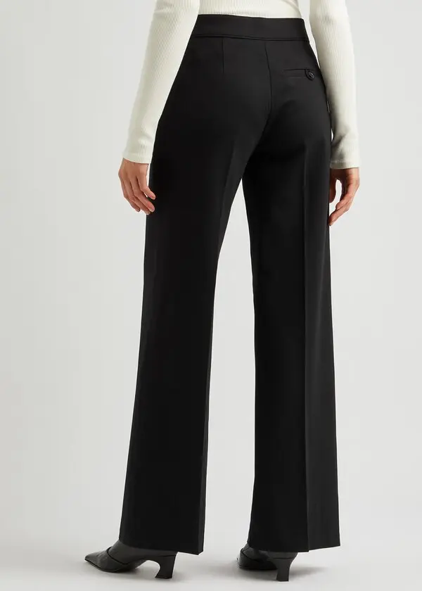 Spanx Wide-leg Stretch-jersey Trousers