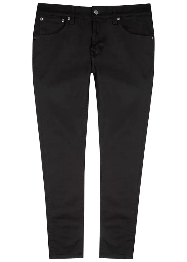 Nudie Jeans Tight Terry Skinny Jeans - Black