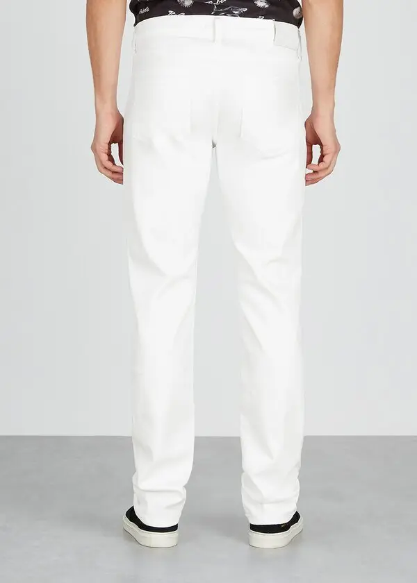 Paige Lennox Slim-leg Jeans - White
