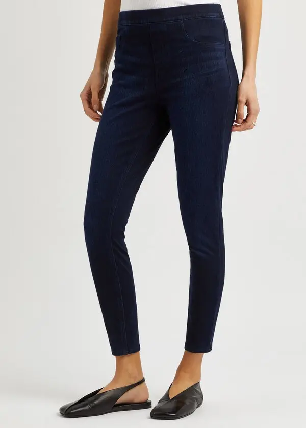 Spanx Jean-ish Stretch- Leggings - Denim