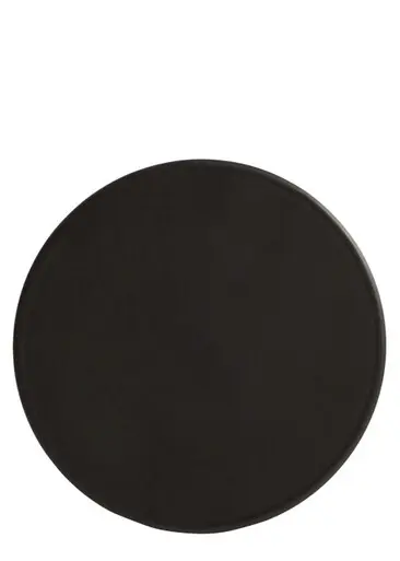Loewe Base For Wax Candleholder, Wax Candleholder, Black Glazed Terracotta Base - Na