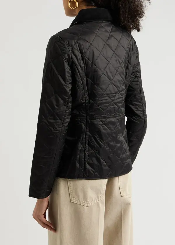 Barbour Deveron Quilted Jacket - Black