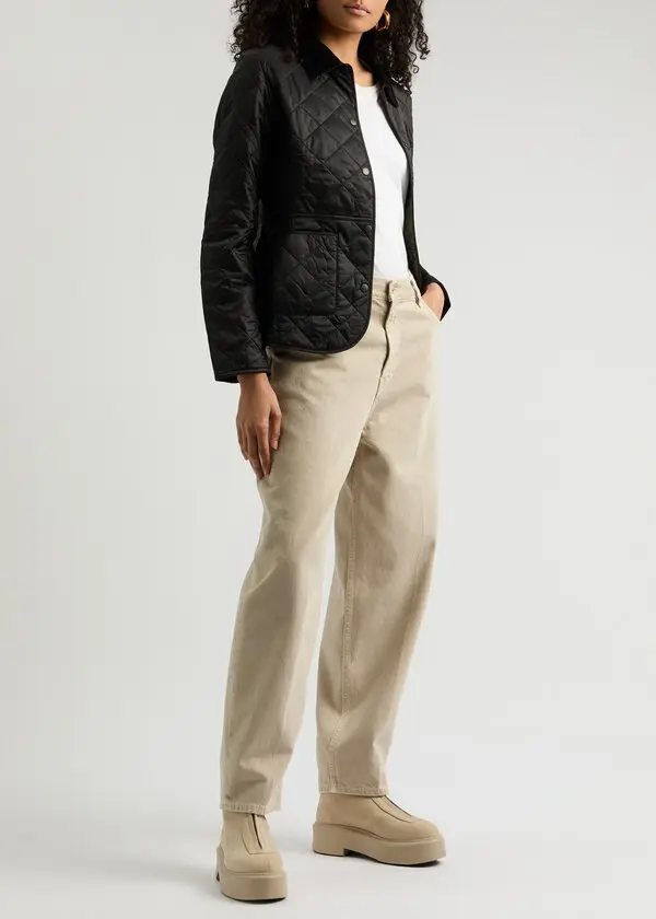 Barbour Deveron Quilted Jacket - Black