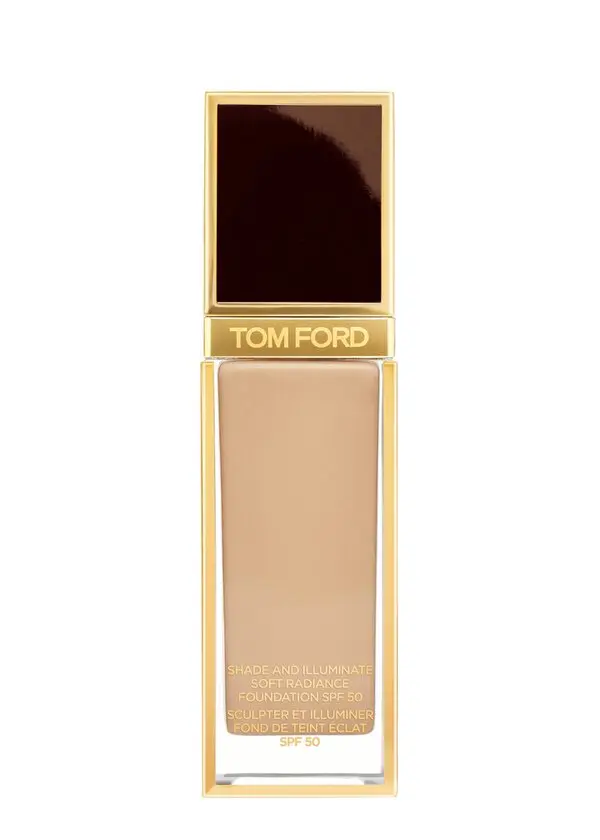 TOM FORD Shade And Illuminate Soft Radiance Foundation Spf 50, Sable, Lightweight Formula, Seamless Coverage, Matte Finish