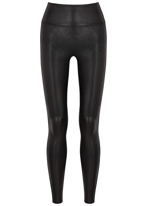 Spanx Faux Stretch-leather Leggings