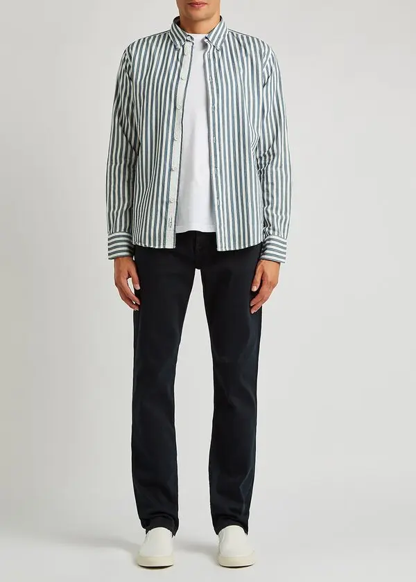 7 For All Mankind Slimmy Luxe Performance Jeans - Dark Blue