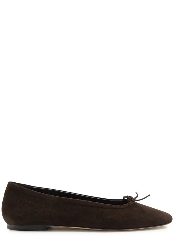 AeydĒ Delfina Suede Ballet Flats