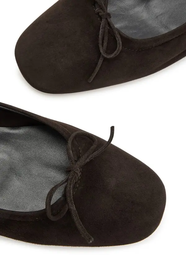 AeydĒ Delfina Suede Ballet Flats