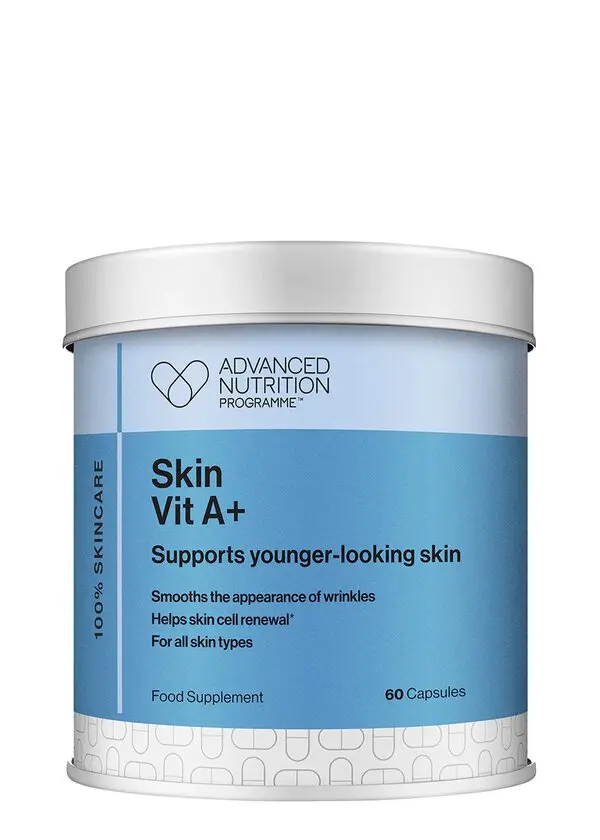 ADVANCED NUTRITION PROGRAMME Skin Vitamin A, Supplements, 60 Capsules - N/a