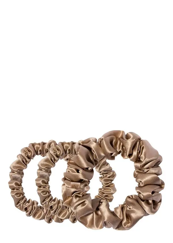 Slip Silk Scrunchies - Light Brown