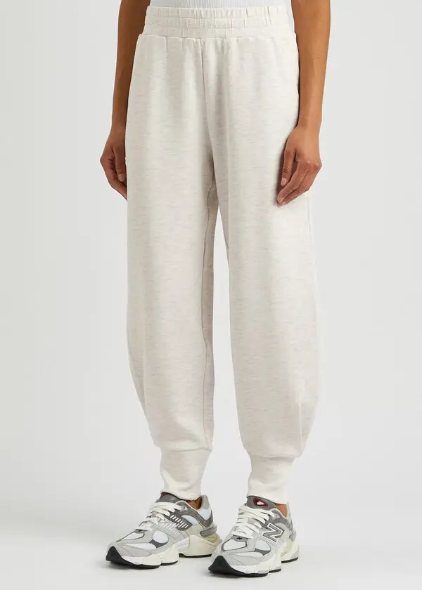 Varley The Relaxed Pant Stretch-jersey Sweatpants - Ivory