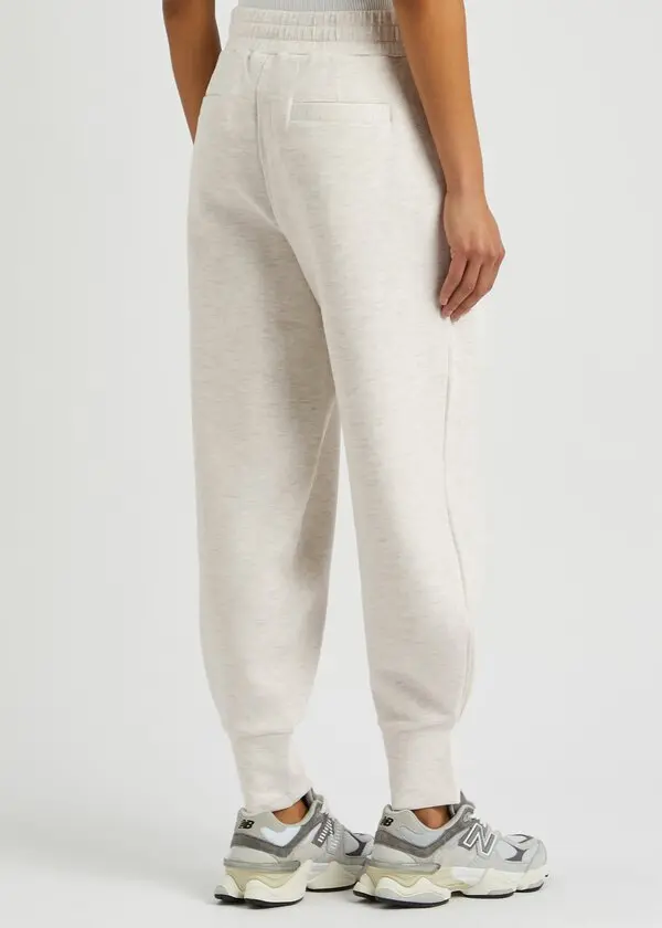 Varley The Relaxed Pant Stretch-jersey Sweatpants - Ivory