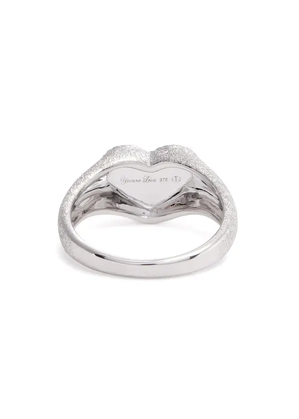 Yvonne Léon Baby Chevaliere Glittered Pinky Ring