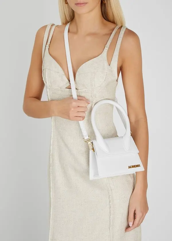 Jacquemus Le Chiquito Moyen Bag - White