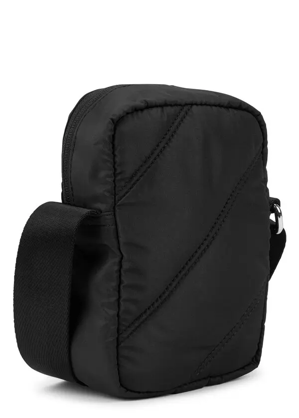 GANNI Mini Quilted Nylon Cross-body Pouch