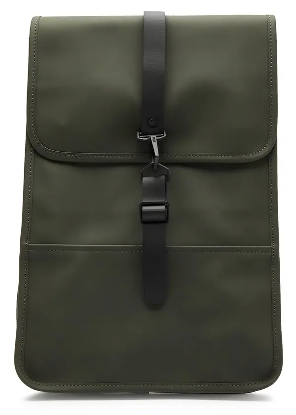 Rains Mini Waterproof Backpack - Dark Green