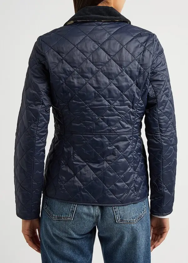 Barbour Deveron Quilted Jacket - Navy