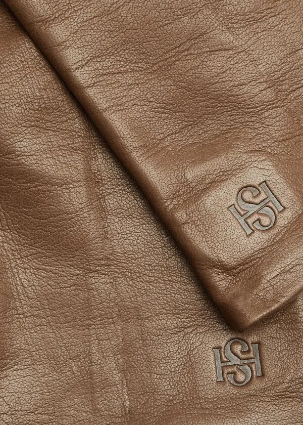 HANDSOME STOCKHOLM Essentials Long Leather Gloves
