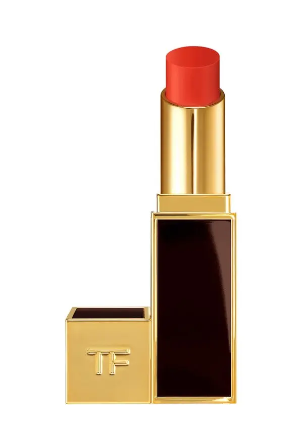 TOM FORD Lip Color Satin Matte, Lipstick, Wild Ginger, Velvet, Visibly Plumped, Vibrant, One Stroke, High Pigment Colour, Lightweight, Full Coverage - 15 Wild Ginger