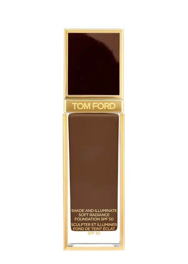 TOM FORD Shade And Illuminate Soft Radiance Foundation Spf 50, Makeup, Nu20 Espresso, 130, Sun Protection, Radiant Finish - 13.0 Espresso